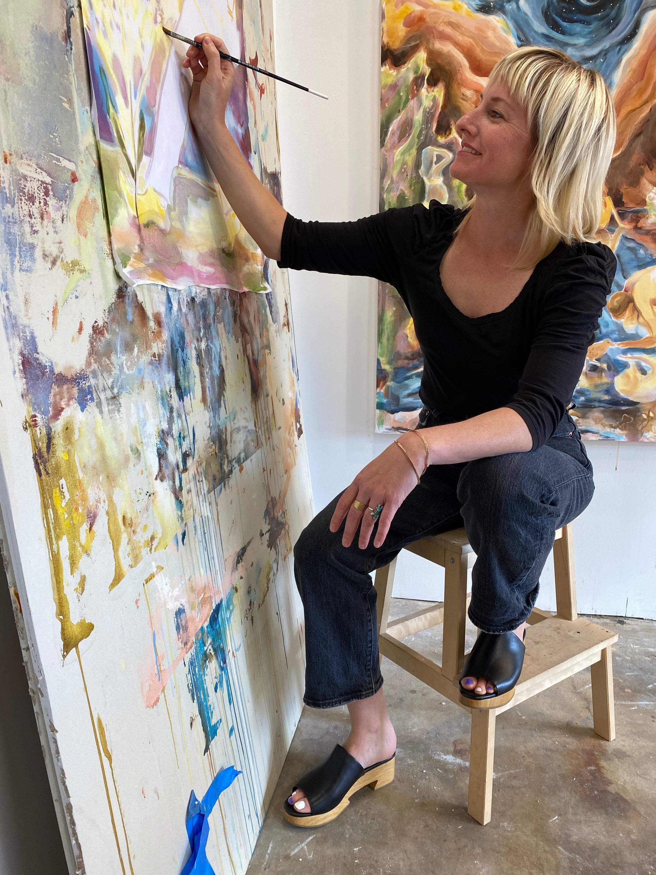 Q & A with Artist Michelle Blade – Beklina