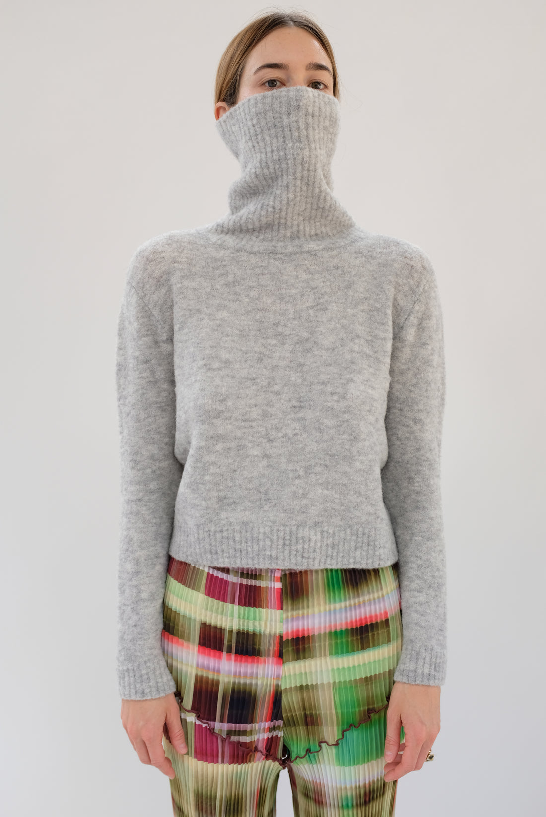 Beklina ASMR Turtleneck Sweater Dove