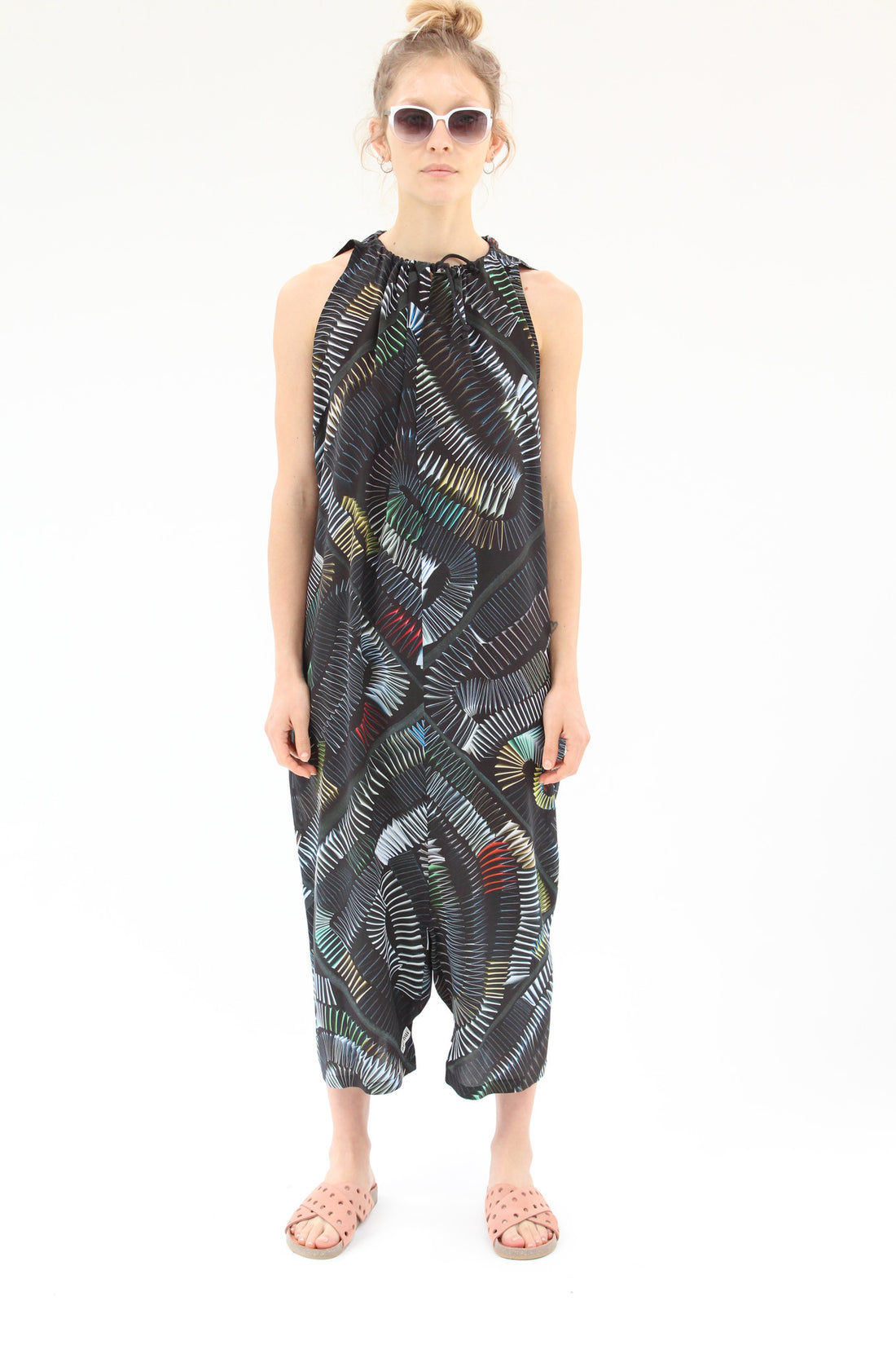 Hui Hui Silk Overall Dress Springgy Stairs – Beklina